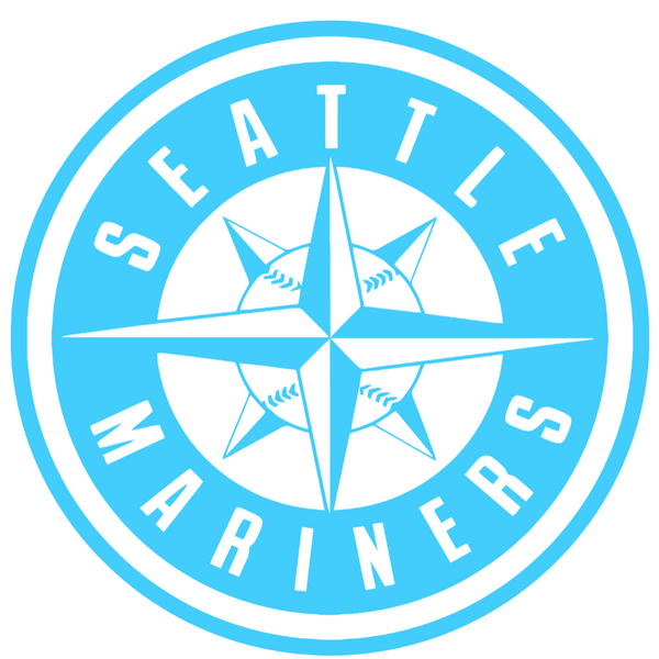 Seattle Mariners Blue Fathers Day Prostate Cancer Awareness Decal Seattle Mariners Blue Fathers Day Prostate Cancer Awareness Decal