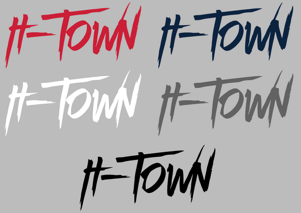 Houston Cougars H-Town Logo Premium Vinyl Decal PICK COLOR & SIZE ...