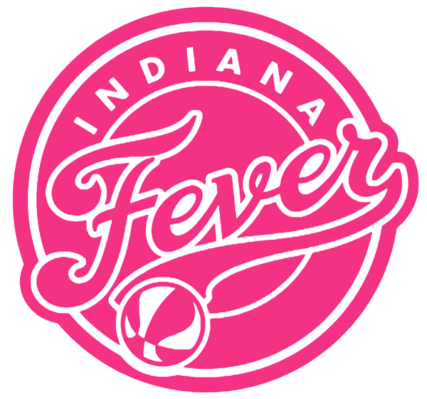Indiana Fever HOT PINK Team Logo Premium Vinyl Decal PICK SIZE ...