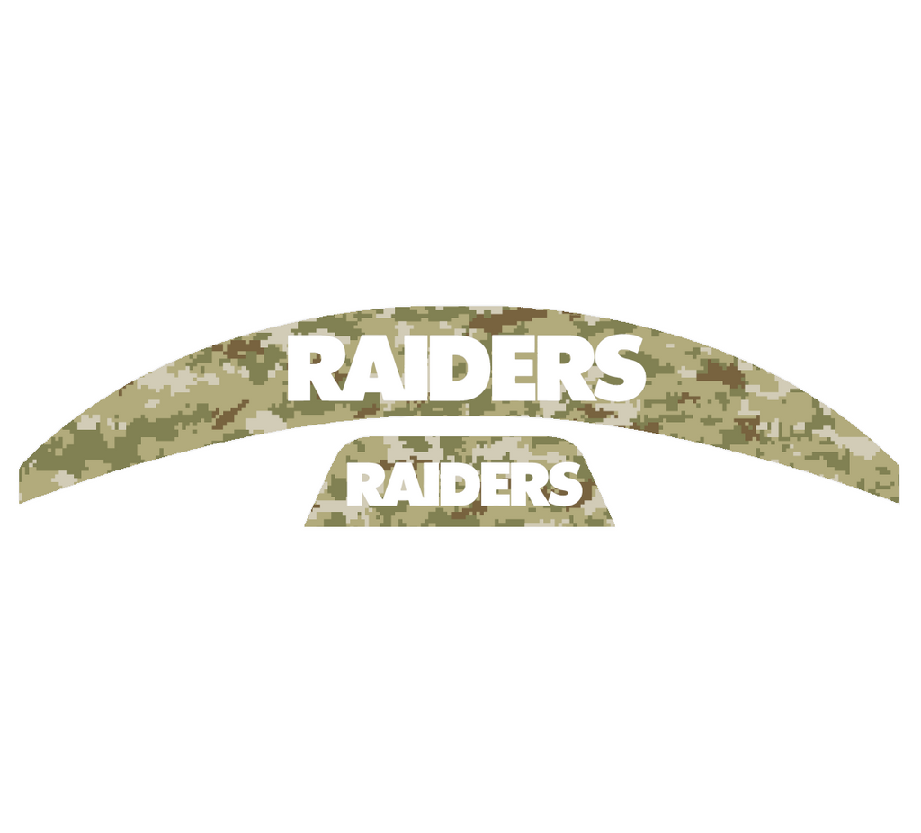 Las Vegas Raiders MIDI Football Helmet Front & Back Bumper Pick Color ...