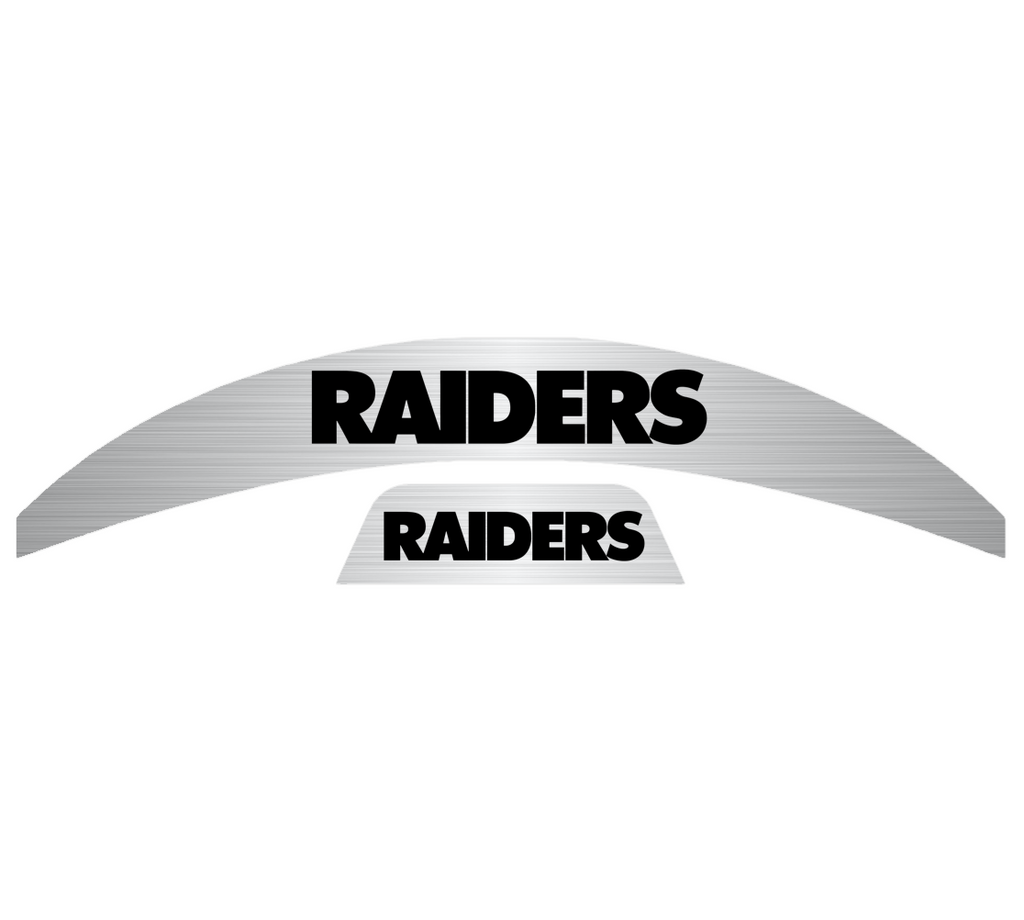 Las Vegas Raiders MIDI Football Helmet Front & Back Bumper Pick Color ...
