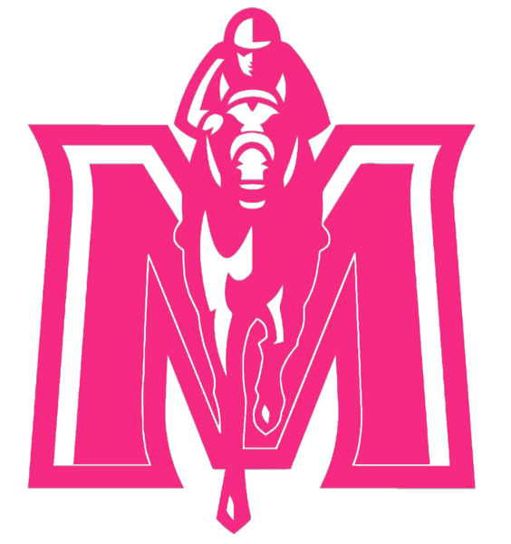 Murray State Racers HOT PINK Team Logo Premium Vinyl Decal PICK SIZE ...