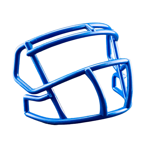 Royal Blue Custom Riddell Speed Mini Football Helmet Facemask ...