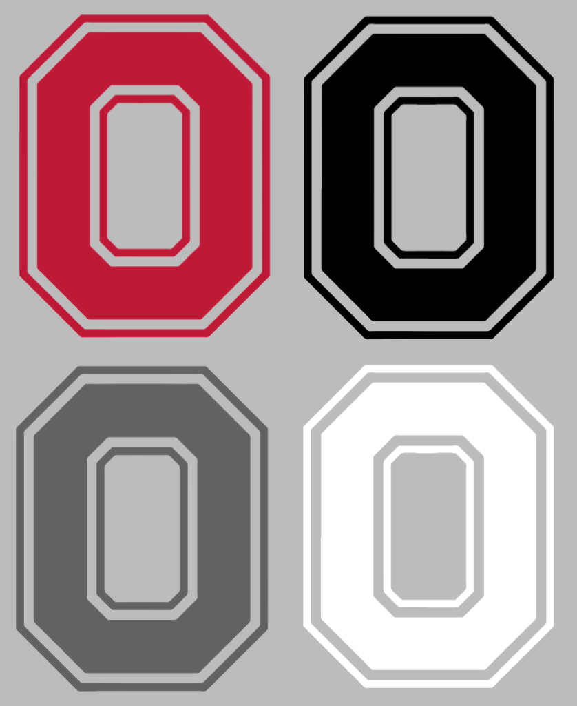 Ohio State Buckeyes Premium DieCut Vinyl Decal PICK COLOR & SIZE ...