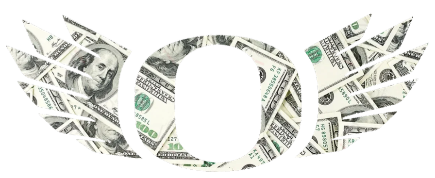 Oregon Ducks Logo With Wings Decal