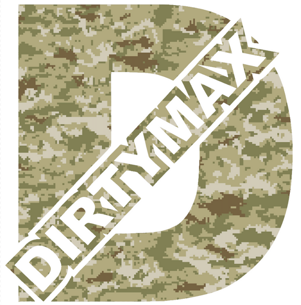 Duramax Dirtymax Diesel Truck Logo CAMO Camouflage Vinyl Decal ...