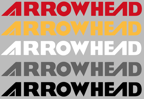 Kansas City Chiefs Arrowhead Stadium Logo Vinyl Decal PICK COLOR SIZE ...