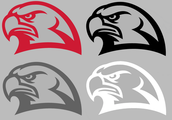 Miami Ohio Redhawks Mascot Logo Premium Vinyl Decal PICK COLOR & SIZE ...