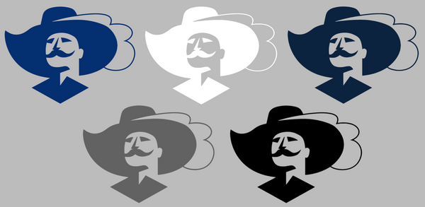 Xavier Musketeers Retro Throwback Logo Vinyl Decal PICK COLOR & SIZE ...