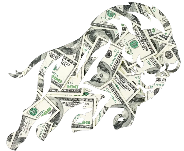 Howard Bison Alternate Team Logo Money Print Premium Vinyl Decal ...