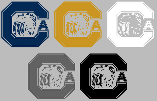 California Davis Aggies Retro Throwback Vinyl Decal PICK COLOR & SIZE ...