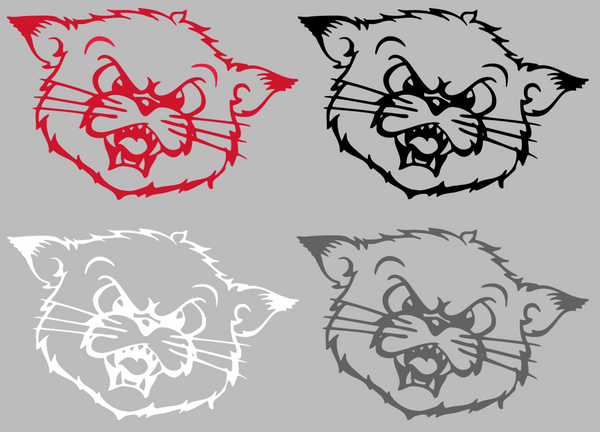 Cincinnati Bearcats Retro Throwback Logo Vinyl Decal PICK COLOR & SIZE ...