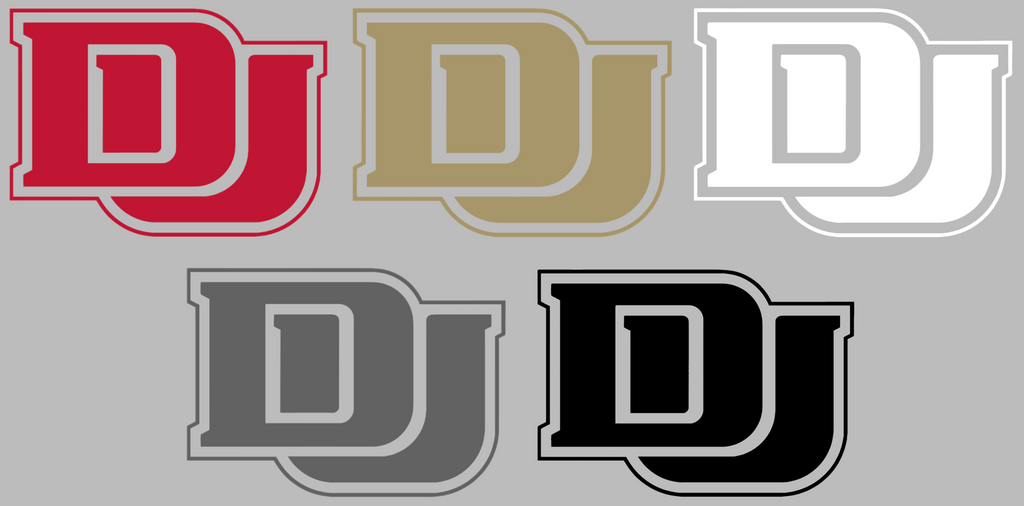Denver Pioneers Team Logo Premium Vinyl Decal PICK COLOR & SIZE ...