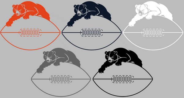 Chicago Bears Retro Throwback Logo Vinyl Decal PICK COLOR SIZE ...