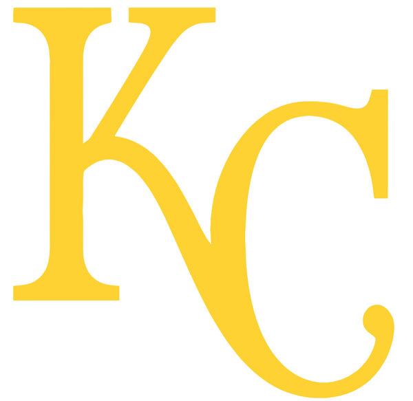 Kansas City Royals Yellow Childhood Cancer Awareness Vinyl Decal ...