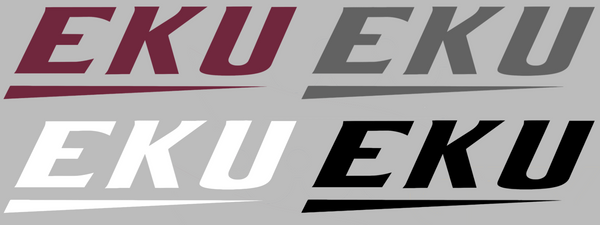 Eastern Kentucky Colonels EKU Logo Vinyl Decal PICK COLOR & SIZE ...