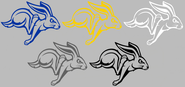 South Dakota State Jackrabbits Team Logo Vinyl Decal PICK COLOR & SIZE ...