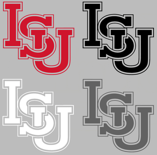 Illinois State Redbirds ISU Logo Premium Vinyl Decal PICK COLOR SIZE ...