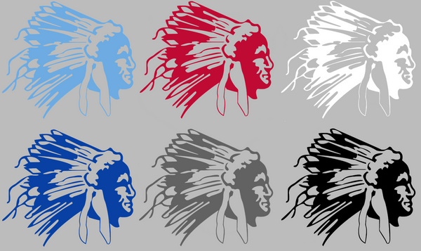 Indiana State Sycamores Retro Throwback Logo Decal PICK COLOR & SIZE ...