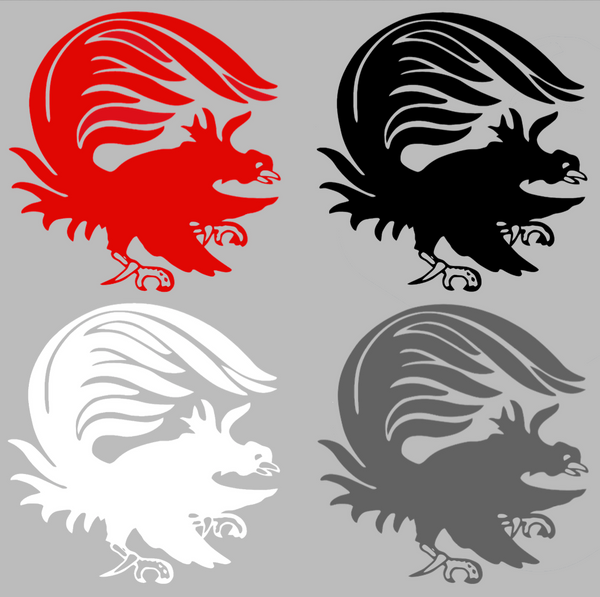 Jacksonville State Gamecocks Retro Throwback Logo Premium Vinyl Decal ...