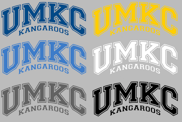 Kansas City Roos UMKC Logo Premium Vinyl Decal PICK COLOR & SIZE ...