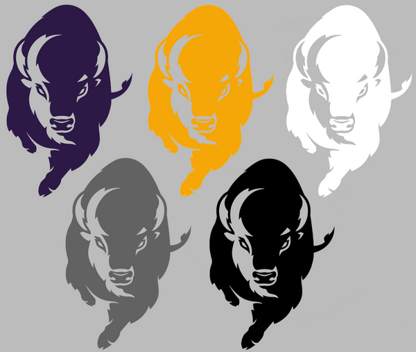 Lipscomb Bison Mascot Logo Premium Vinyl Decal PICK COLOR & SIZE ...