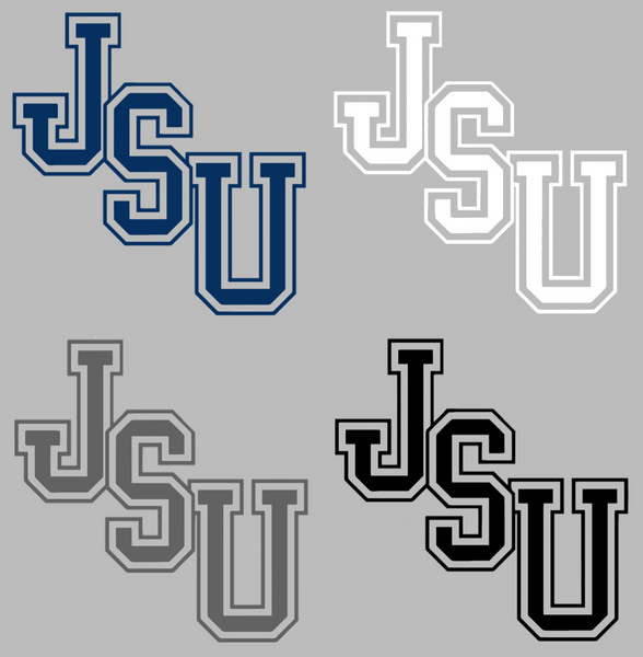 Jackson State Tigers Retro JSU Logo Vinyl Decal PICK COLOR & SIZE ...
