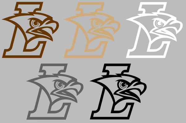 Lehigh Mountain Hawks Team Logo Premium Vinyl Decal PICK COLOR & SIZE ...