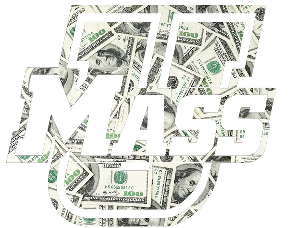 Massachusetts Minutemen Team Logo Money Print Vinyl Decal PICK SIZE ...