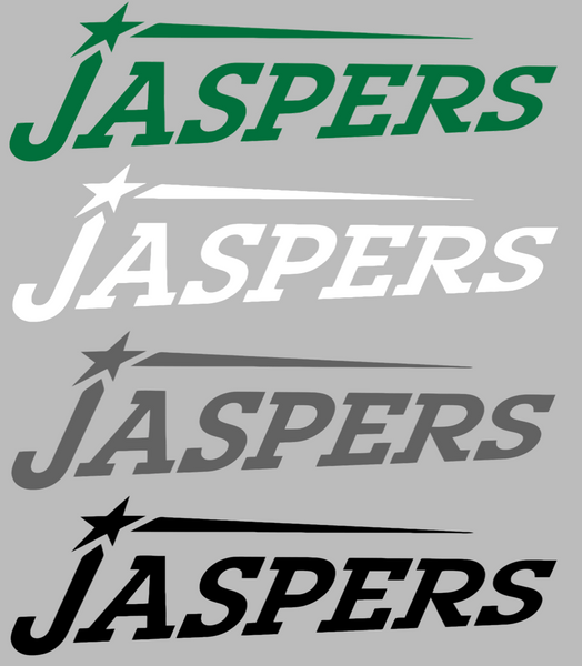 Manhattan Jaspers Team Name Logo Premium Vinyl Decal PICK COLOR & SIZE ...