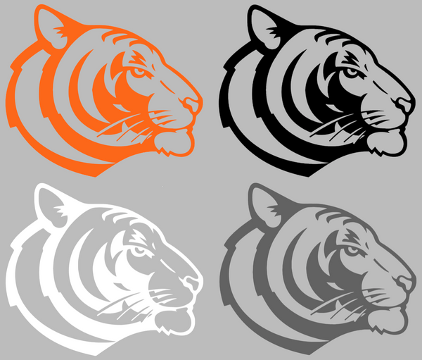 Princeton Tigers Mascot Logo Premium Vinyl Decal PICK COLOR & SIZE ...