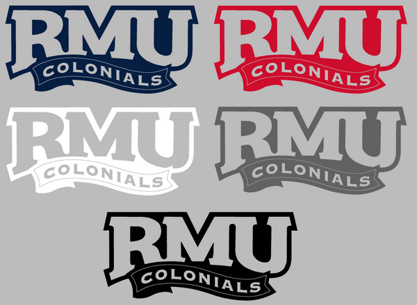 Robert Morris Colonials Team Logo Vinyl Decal PICK COLOR & SIZE ...