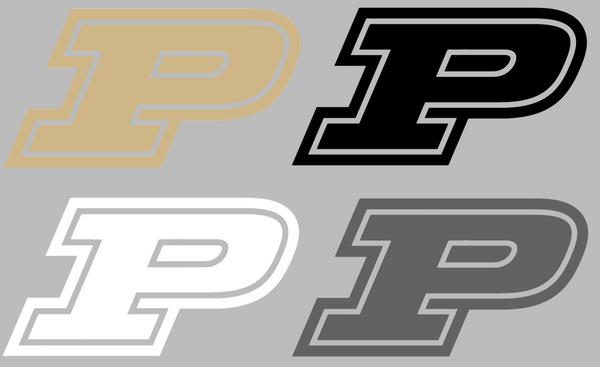 Purdue Boilermakers Team Logo Premium Vinyl Decal PICK COLOR & SIZE ...