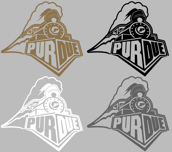 Purdue Boilermakers Retro Throwback Logo Vinyl Decal PICK COLOR & SIZE ...