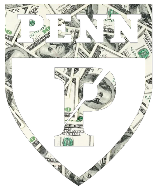 Penn Quakers Team Logo Money Print Premium Vinyl Decal PICK SIZE ...
