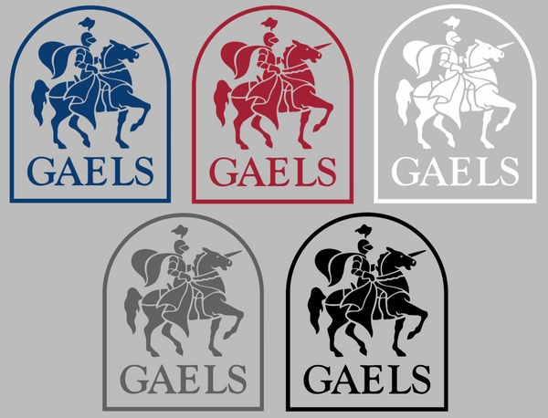 Saint Marys Gaels Retro Throwback Logo Vinyl Decal PICK COLOR & SIZE ...