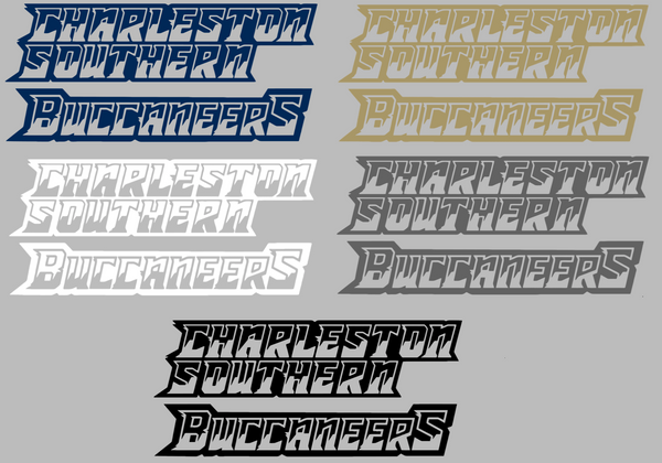 CSU Buccaneers Team Name Logo Premium Vinyl Decal PICK COLOR & SIZE ...