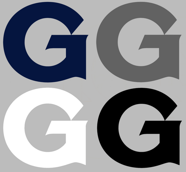 Georgetown Hoyas Team Logo Premium Vinyl Decal PICK COLOR & SIZE ...
