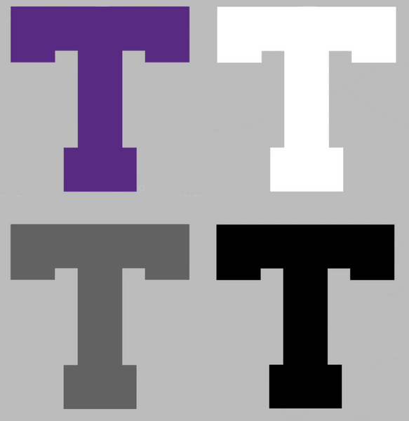 Tarleton Texans Retro Throwback Logo Vinyl Decal PICK COLOR & SIZE ...