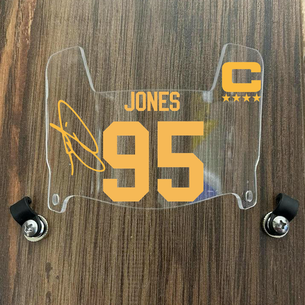 Kansas City Chiefs Chris Jones Mini Football Helmet Visor Clear ...